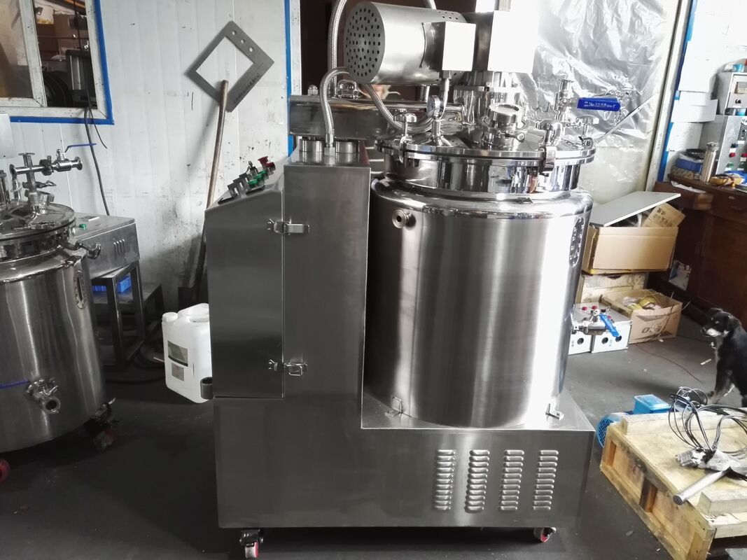 SS316/304 Starch Gelatin Melting Tank With Vacuum And Mix Paddle and ...