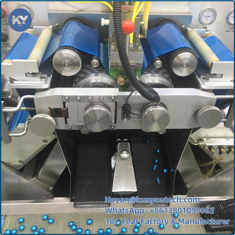 0.5 Inch Small Paintball Encapsulation Machine / Capsule Manufacturing ...