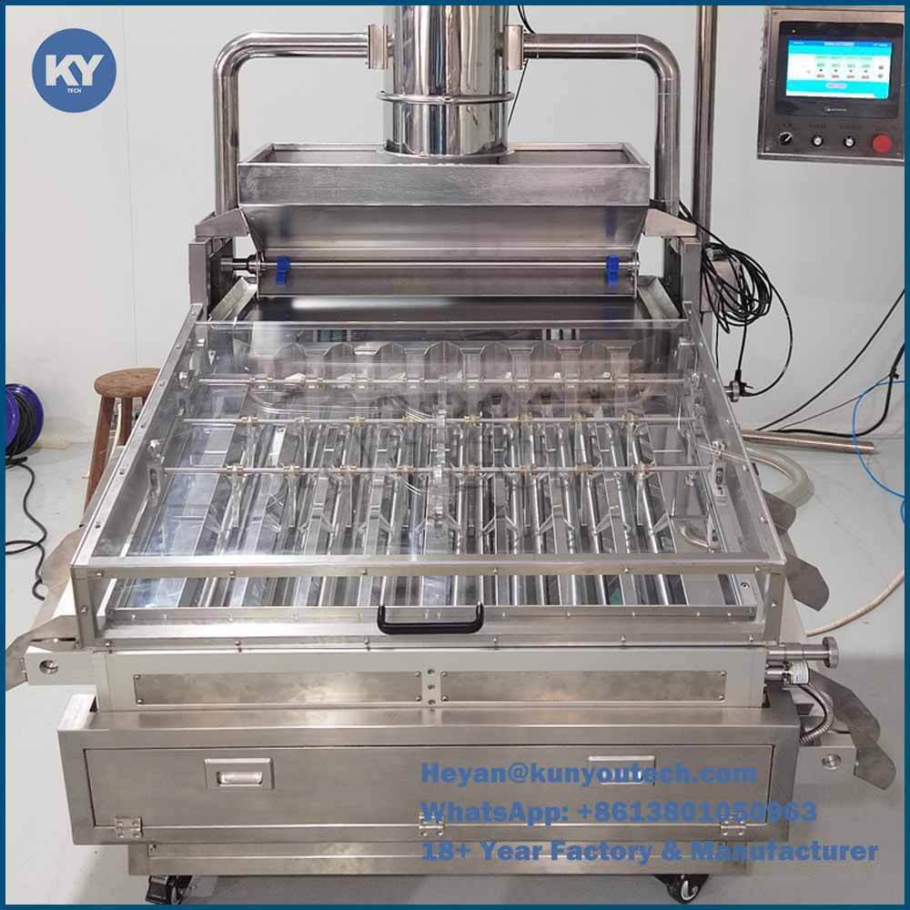 Large Pill / Capsule Plastic Sorting Machine With Conveyor Belt / 0.5 kw