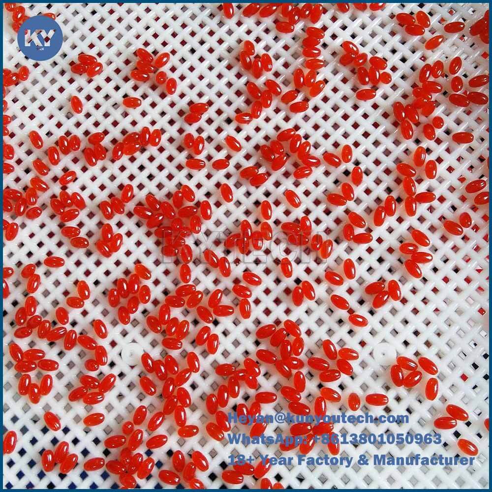 Softgel Capsule Sorting Machine Size And Shape With Adjustable Roller ...