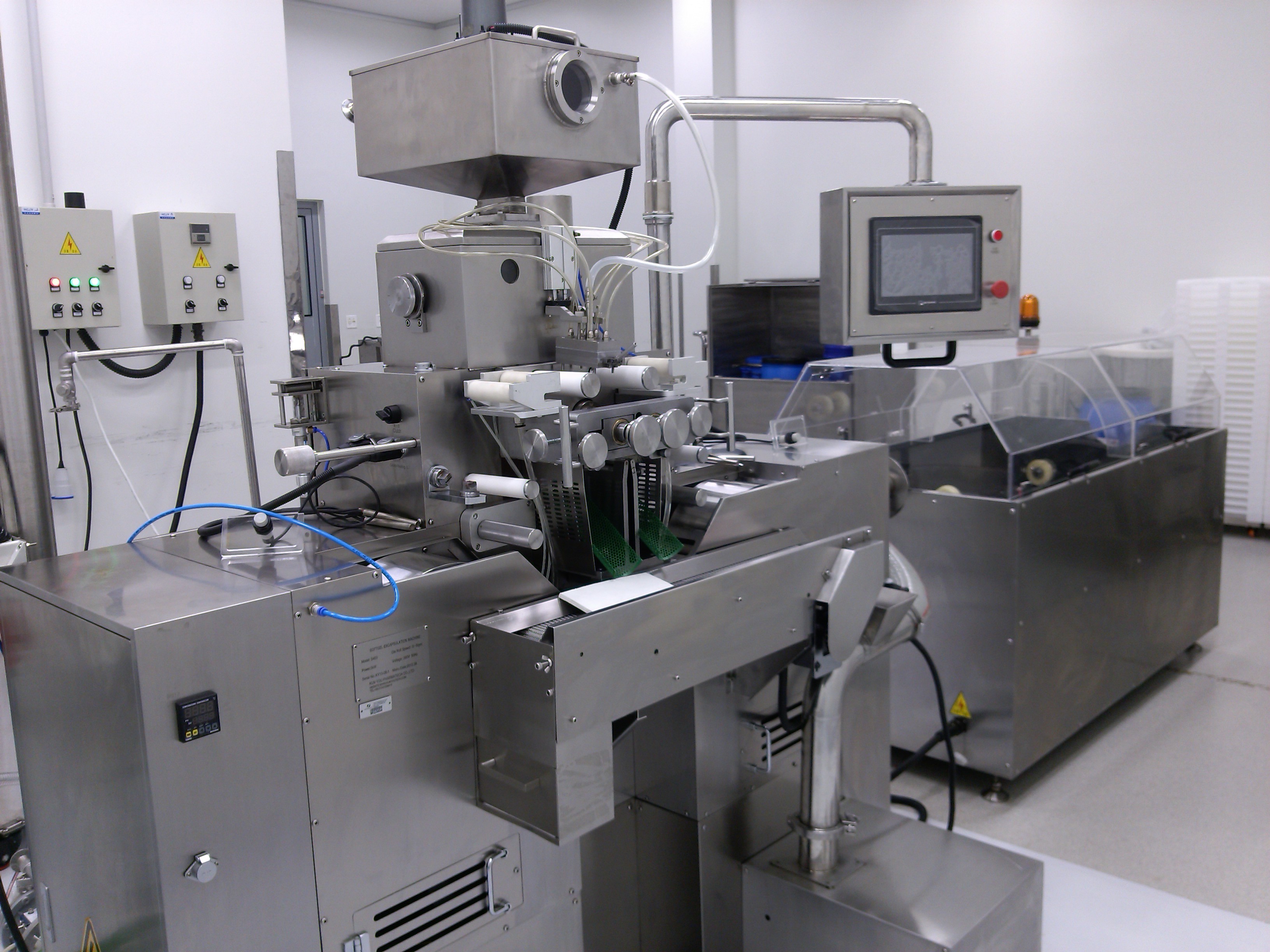 R&D Softgel Production Line For Oval Oblong Shape Fish Oil or Vitamin ...