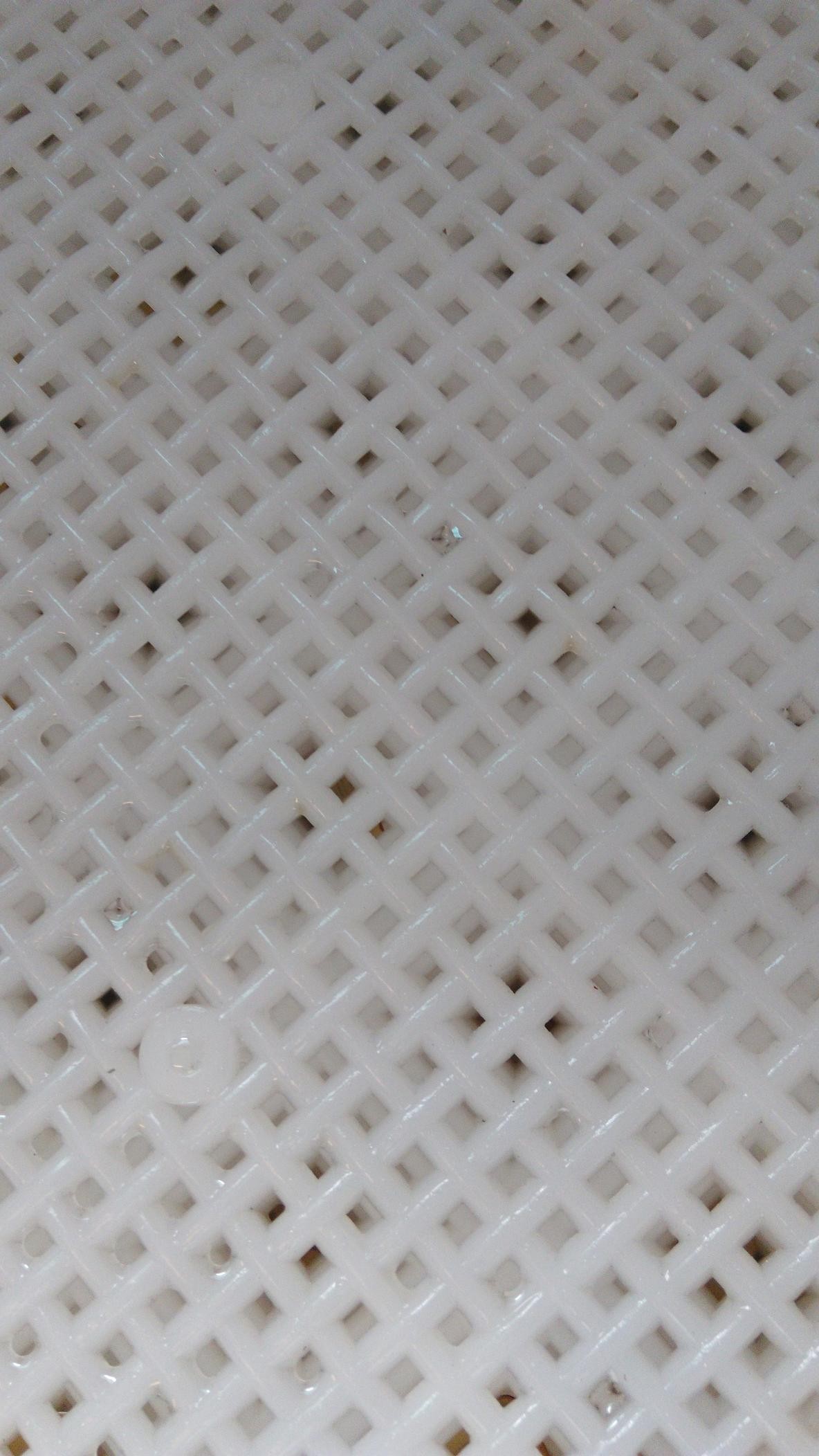 Food Grade Stackable Drying Trays Cooling Tray 762 * 495 * 55mm White Color