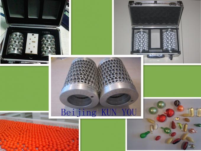 Capsule Mold / Die Rolls For Soft gelatin Encapsulation Machine For ...