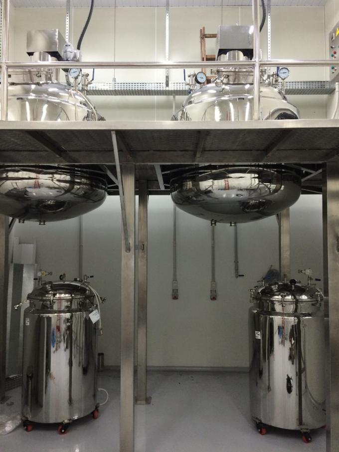 SS316/304 Starch Gelatin Melting Tank With Vacuum And Mix Paddle and ...