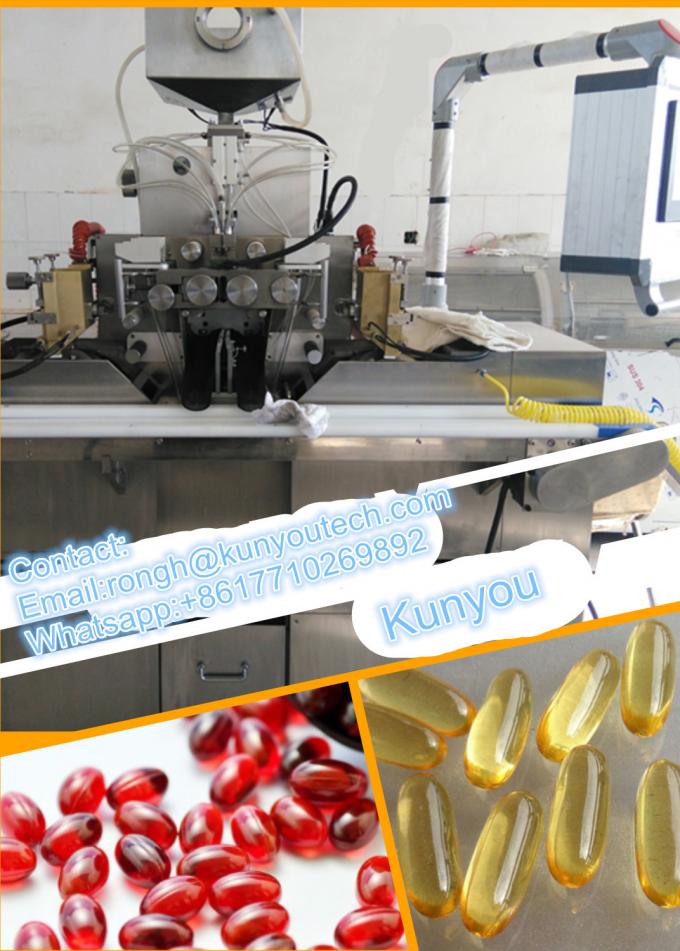 S403 Soft Gelatin Encapsulation Machine With Gelatin Melting System For ...